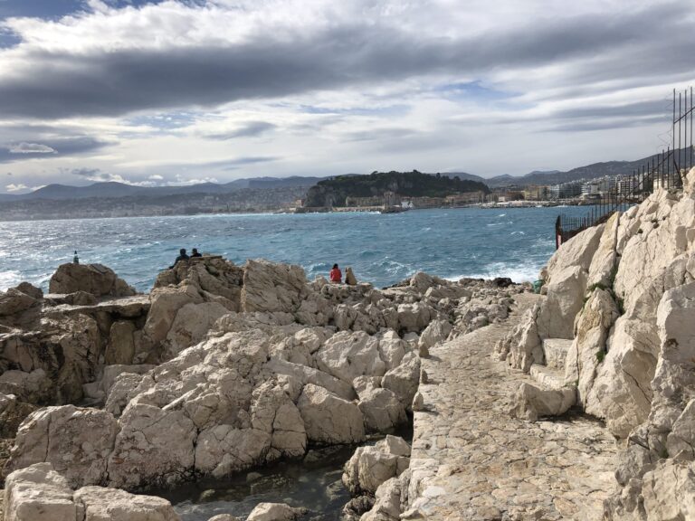 Work on the coastal path at Cap de Nice - Nice Premium EN