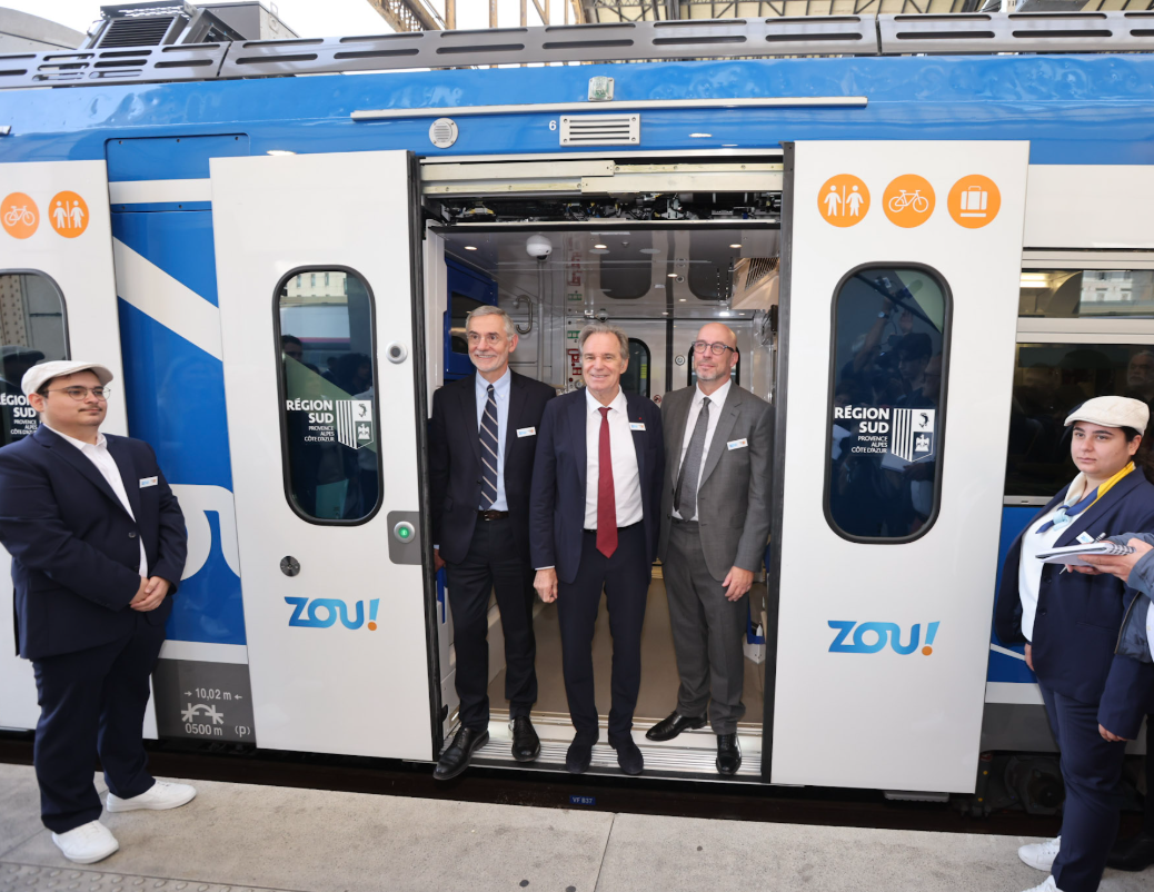 Marseille–Toulon–Nice: the South Region unveils its new trains and ...