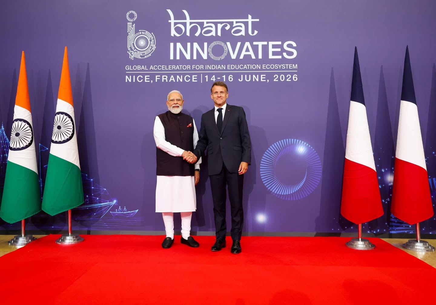Emmanuel Macron in Nice to strengthen ties with India - Nice Premium EN